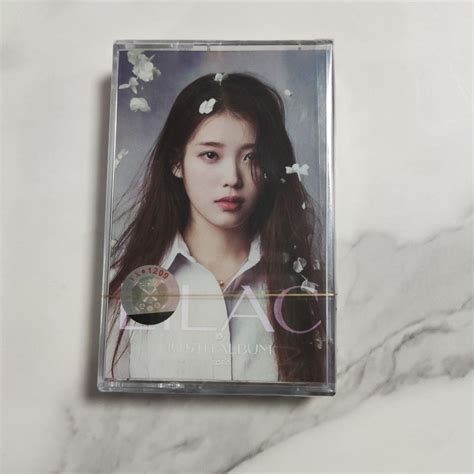 Original Iu Lilac 5th Album Cassette Tape Lyric Book Sealed Brand