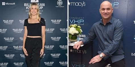 Andre Agassi And Eugenie Bouchard Join Hands For Pickleball Match At Life