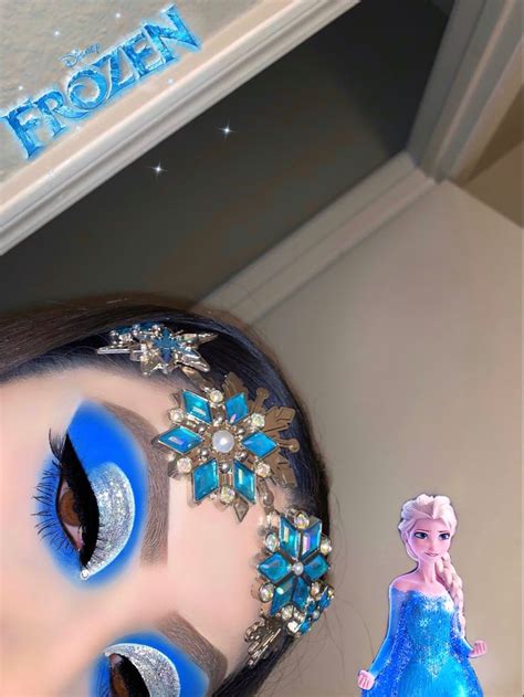 Frozen Inspired Makeup ️ Disney Makeup Disney Eye Makeup Eye Makeup Art