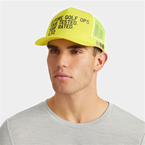 Golf Ops G112 Interlock Knit Tall Trucker Hat Breakingpar