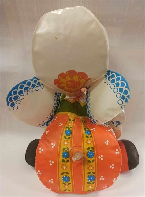 Retro Nafukovací Panenka V Kroji Libuše Niklová Aukro