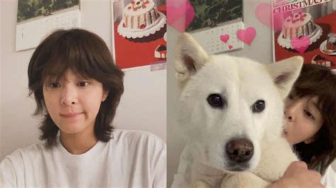 설인아28세 반려견 줄리와 화보 그 자체