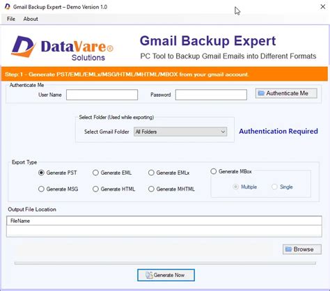 How To Backup Gmail With Datavare Software