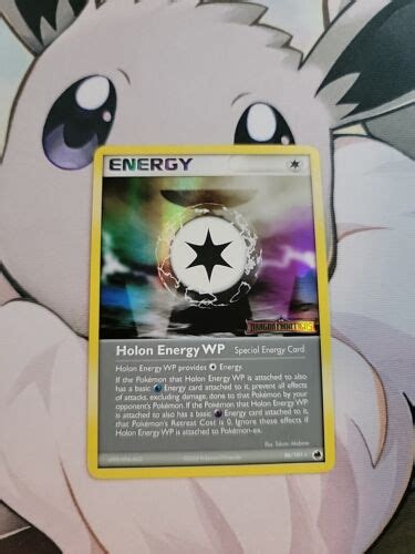 Holon Energy Wp 86101 Rare Reverse Holo Dragon Frontiers Pokémon