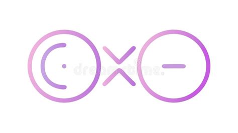 Math Operation Symbols Icon Calculation And Education Vector Design