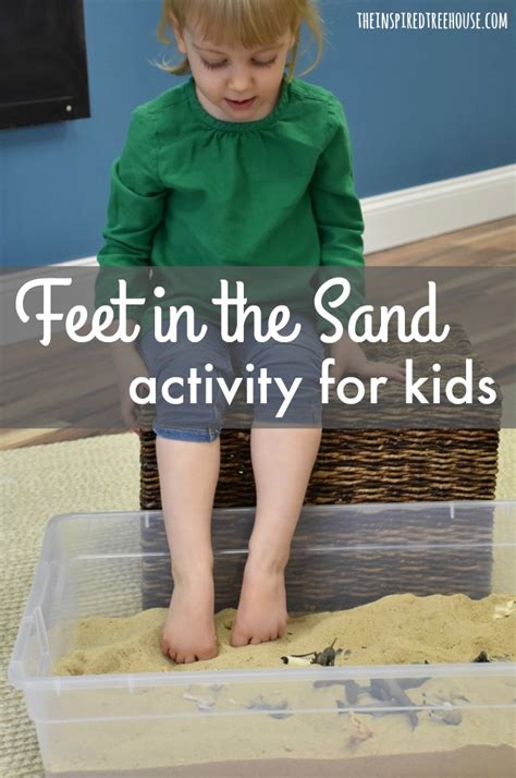 Feet In The Sand Sensory Bin And Activity
