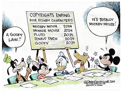 A Mickey Mouse Law Cartoons Drawing Board Opinion