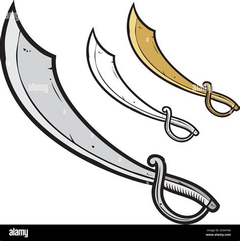 Saber Vector Illustration Stock Vector Image And Art Alamy