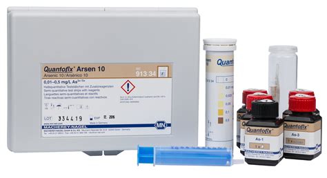 Quantofix® Arsenic Test Strips Vendart Diagnostics