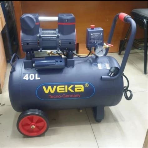 Jual Compresor Oiless Weka 1 3 Hp Kompresor Angin Silent 40 Liter