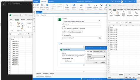 How To Change The Excel Date Format From DD MM YYYY To YYYY MM DD Studio UiPath Community Forum