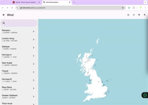 Ben Watts On Linkedin Most Of Britains Wind Generation Is In The North Sea Or Scotland Today