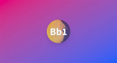 Bb1 A Hugging Face Space By Omnibox