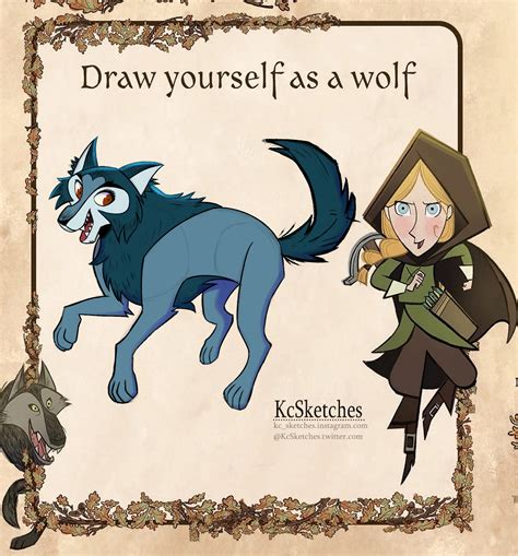 Wolfsona By Kc Sketches On Deviantart