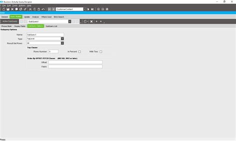 BAQ Using First Last Each Epicor ERP 10 Epicor User Help Forum