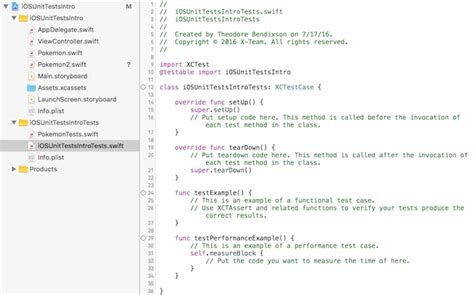 How To Get Started With IOS Unit Tests In Swift