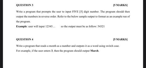 solved question 3 15 marksi write a program that prompts the