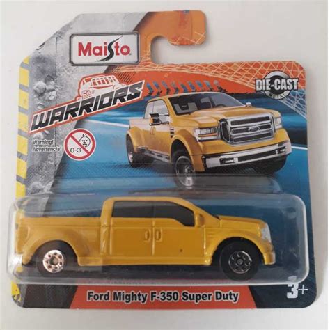 Ford Mighty F 350 Super Duty 2024 Amarelo 1 64 Maisto Shopee