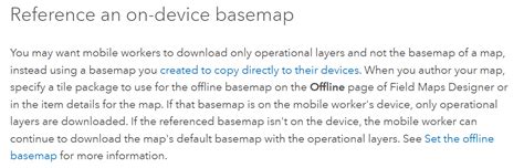 Only Using Some Layers As Offline In Ios App Esri Community