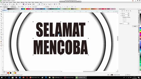 Coreldraw How To Make Outer Glow YouTube