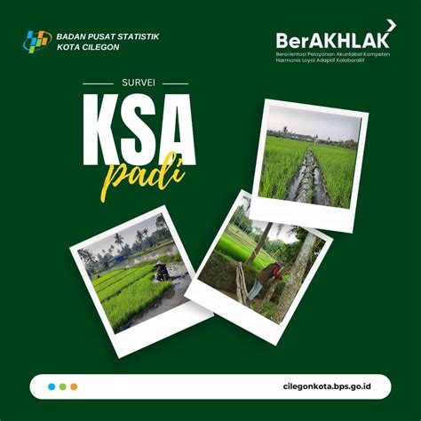 Survei Ksa Kerangka Sampel Area Padi Berita Dan Siaran Pers Badan Pusat Statistik Kota Cilegon