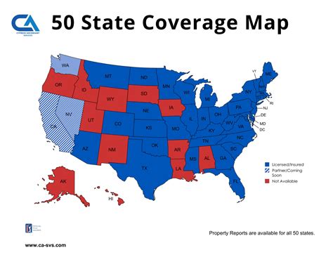 Coverage Map Scottsdale Az Denver Co Cypress Ascendant Services Llc
