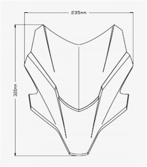 Cúpula Puig New Generation Sport Yamaha MT 07 2021 2024 Ahumado 20618H