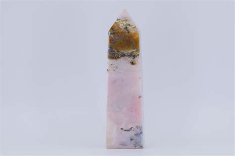Pink Dendritic Opal Tower Etsy