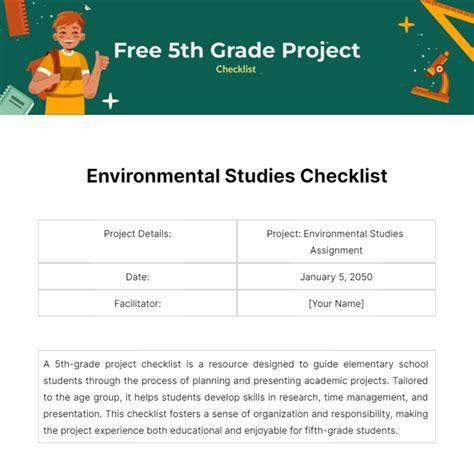 Free Project Checklist Templates Editable And Printable