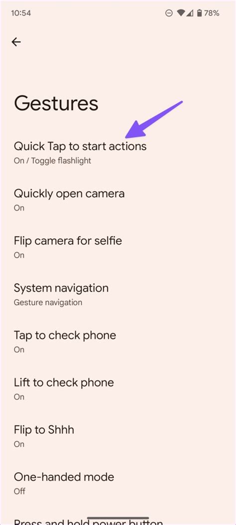 How To Customize And Use Quick Tap Gestures On Android