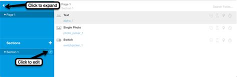 Creating And Using Repeating Sections Fastfield Mobile Forms Help Center