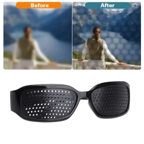Anti Myopia Astigmatism Glasses With Holes Vision Correction Fatigue
