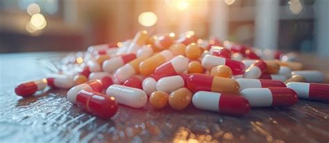 Candy Corn Pile On Table Premium Ai Generated Image