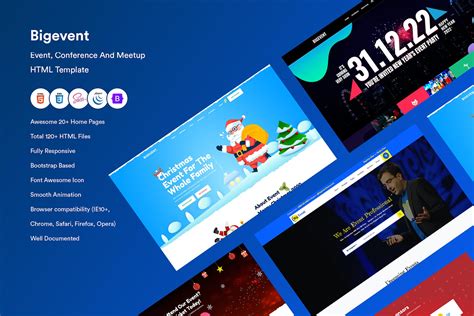 Event Conference And Meetup Html Template Download For Wordpress