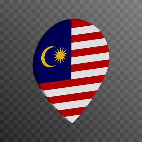 Map Pointer With Malaysia Flag Vector Illustration 17228504 Vector