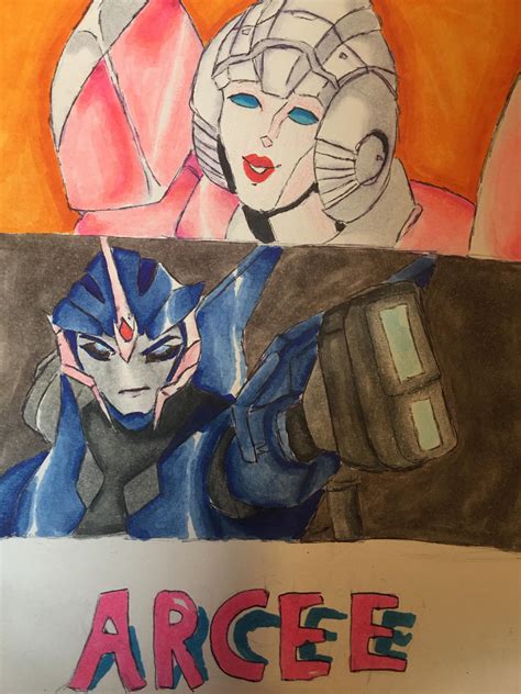 Arcee G1 And Tfp By Mimartist2 On Deviantart