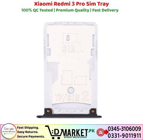 Xiaomi Redmi Pro Sim Tray Original Exclusive