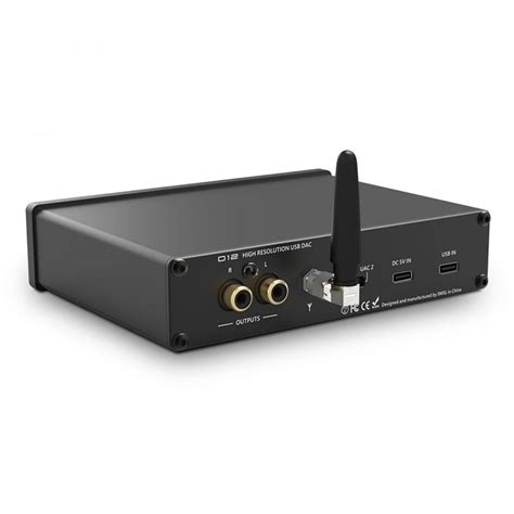 Smsl D12 Dac Ak4493s Xmos Xu316 Bluetooth 50 32bit 768khz Dsd512 Mqa