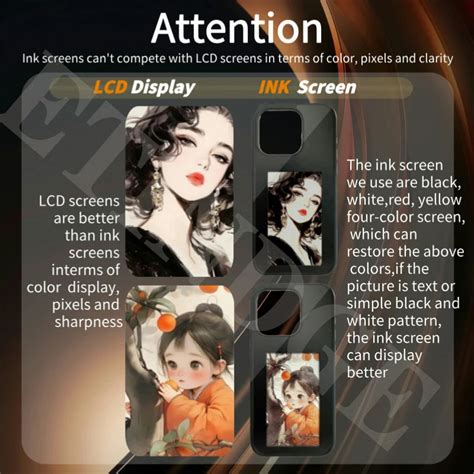 Tidesmit New Designer Nfc Smart E Ink Screen Display Smart Nfc Phone