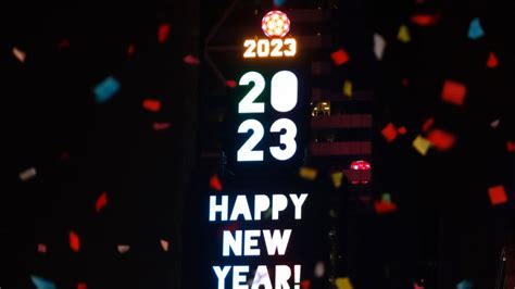 Times Square Ball Drop 2023 What Happened To The Numbers Nbc New York