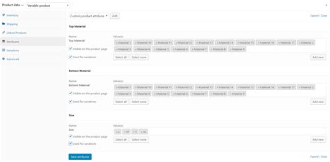 Variation Swatches For Woocommerce Too Many Variations Wordpress