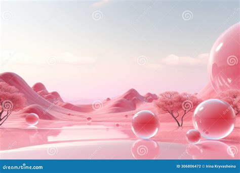 An Example Of A Pink Animation Set Stock Illustration Illustration Of