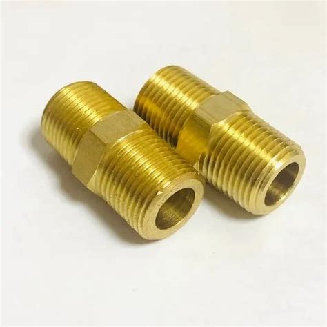 Golden Brass Hex Insert At ₹ 50 Piece In Mumbai Id 24324631712