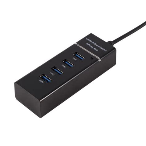 Blackusb30 Hub Small Compact Plug And Play Widely Applicable