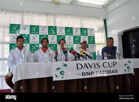 09 09 2013 Umag Croatia Press Conference Of Croatia Davis Cup Team