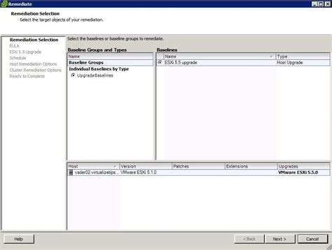 Upgrade ESXi With VMware Update Manager VUM