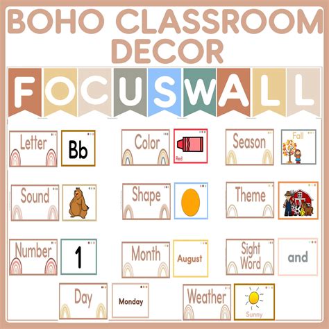 Boho Rainbow Classroom Decor Artofit
