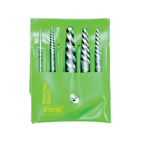 Irwin Irwin 53535 Screw Extractor Set 5pc Vorg6783625 From