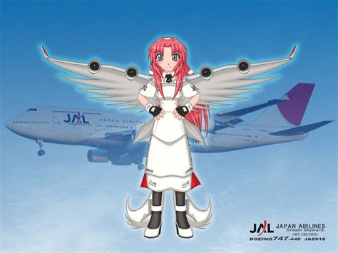【擬人化】日本航空 クイヤーさん Jal Ja8918
