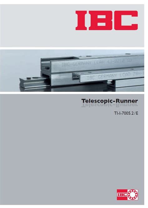 Heavy Telescopic Rail Catalogue Aluflex Group